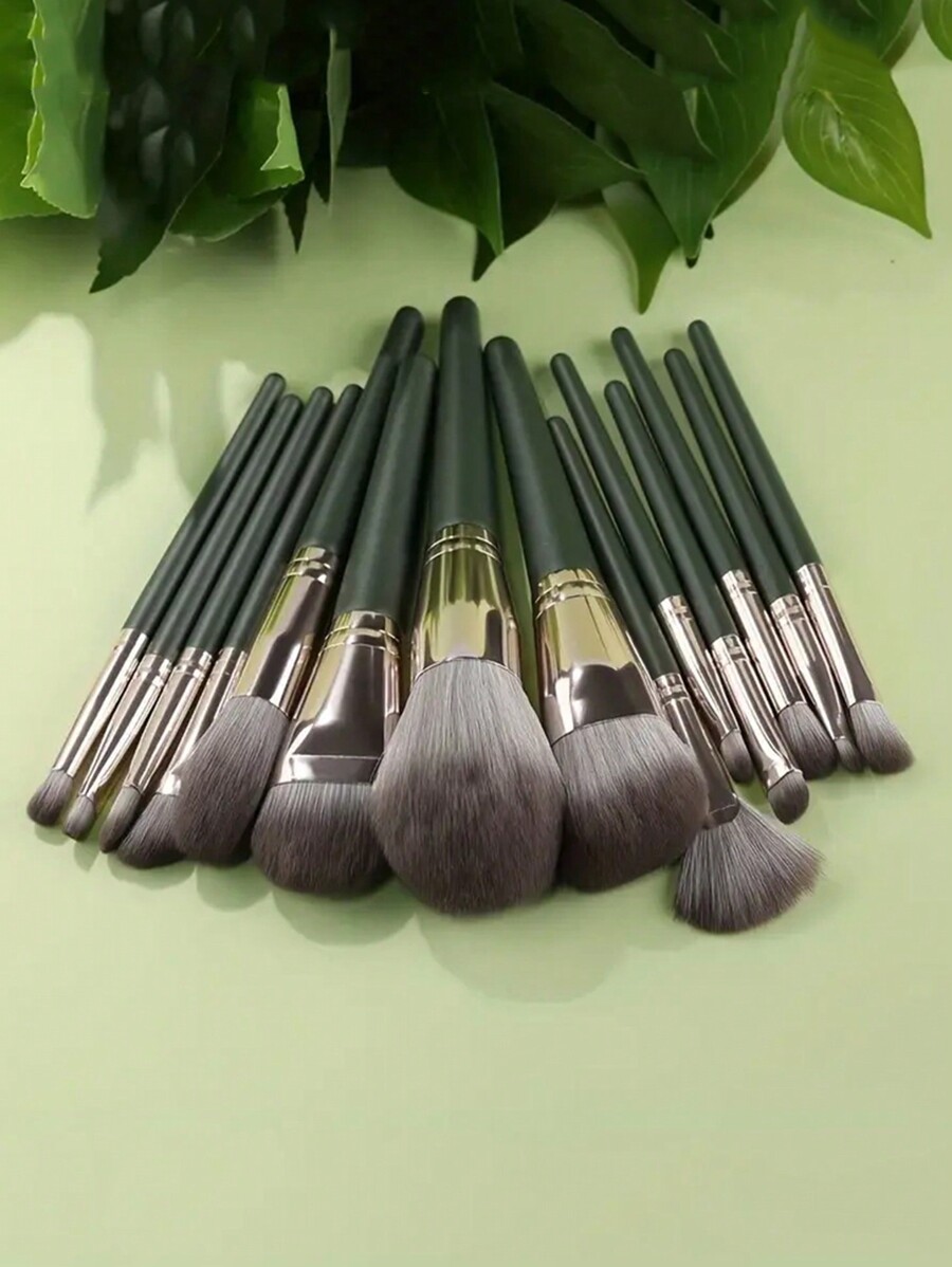 14-Piece Set Makeup Brush Set For All Skin Types, Soft Fluffy Cosmetic ...