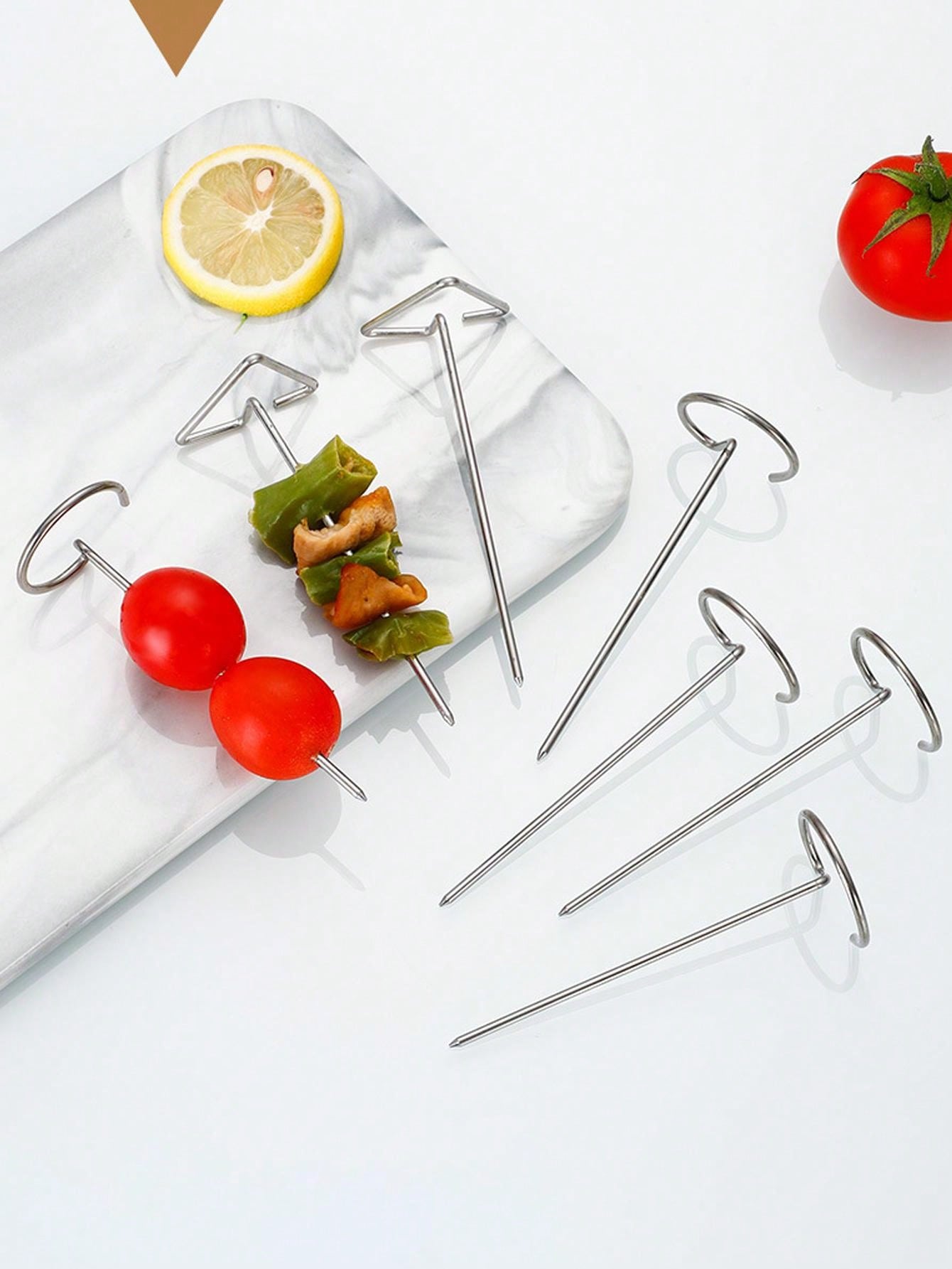 304 Stainless Steel Vertical Bbq Skewers Rotisserie Grill Rack With ...