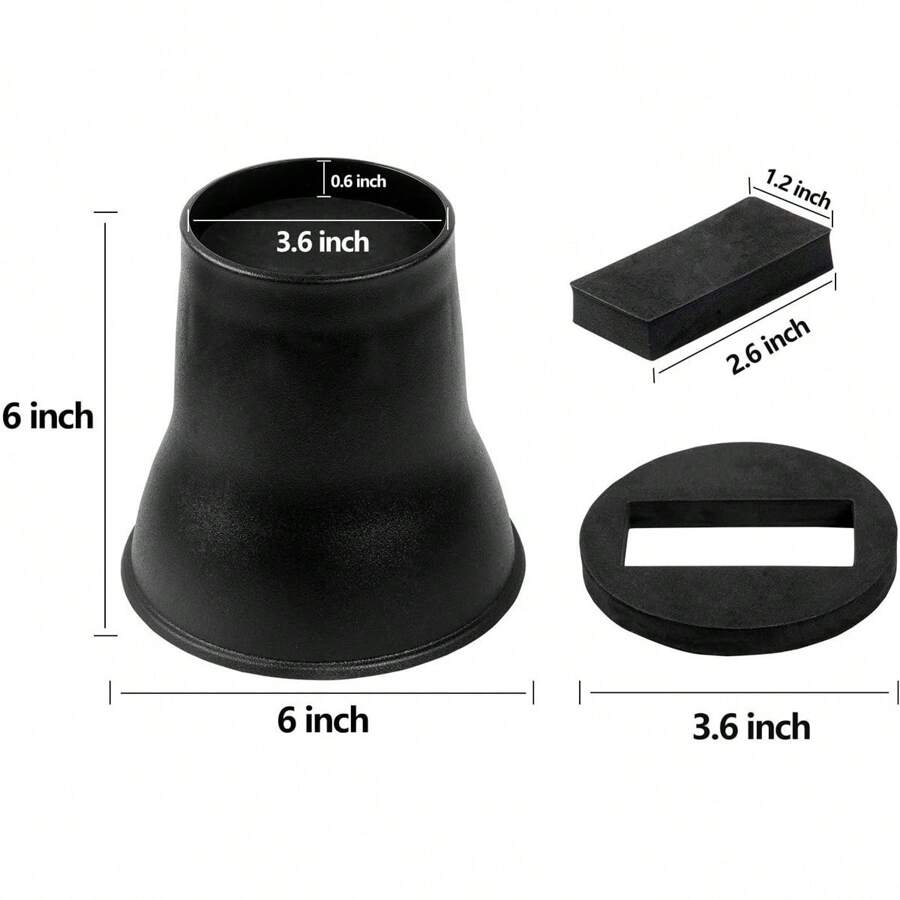 Bed Risers 6 Inch Heavy Duty Furniture Risers Adjustable Table Risers ...