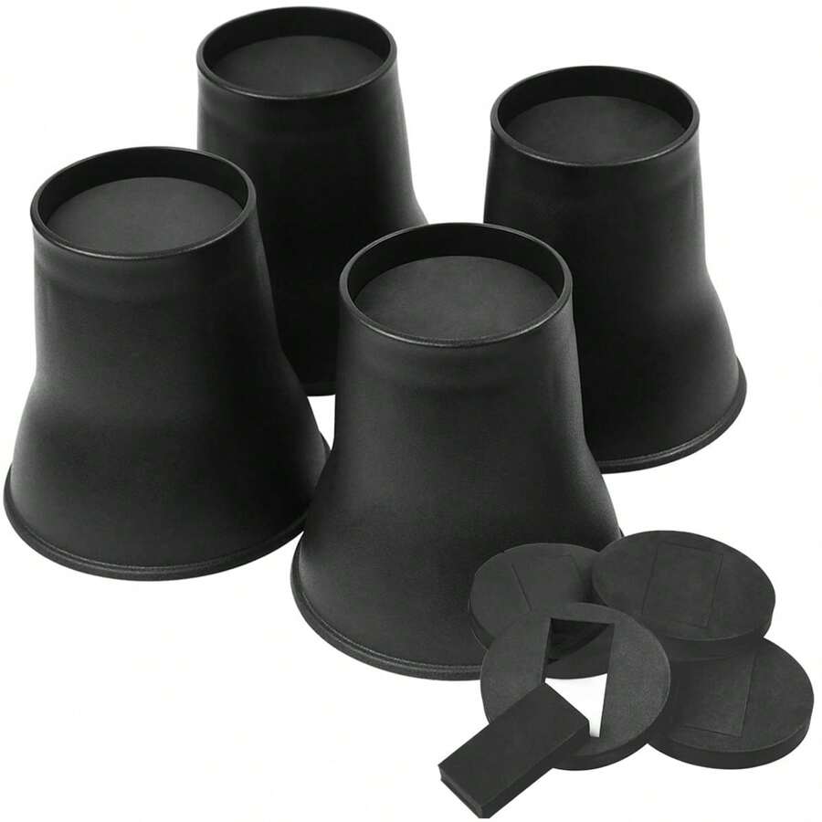 Bed Risers 6 Inch Heavy Duty Furniture Risers Adjustable Table Risers ...