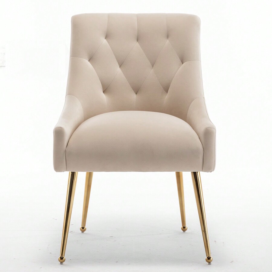 SEYNAR SEYNAR Modern Dining Chairs Set Of 6, Velvet Accent Chair Tufted ...