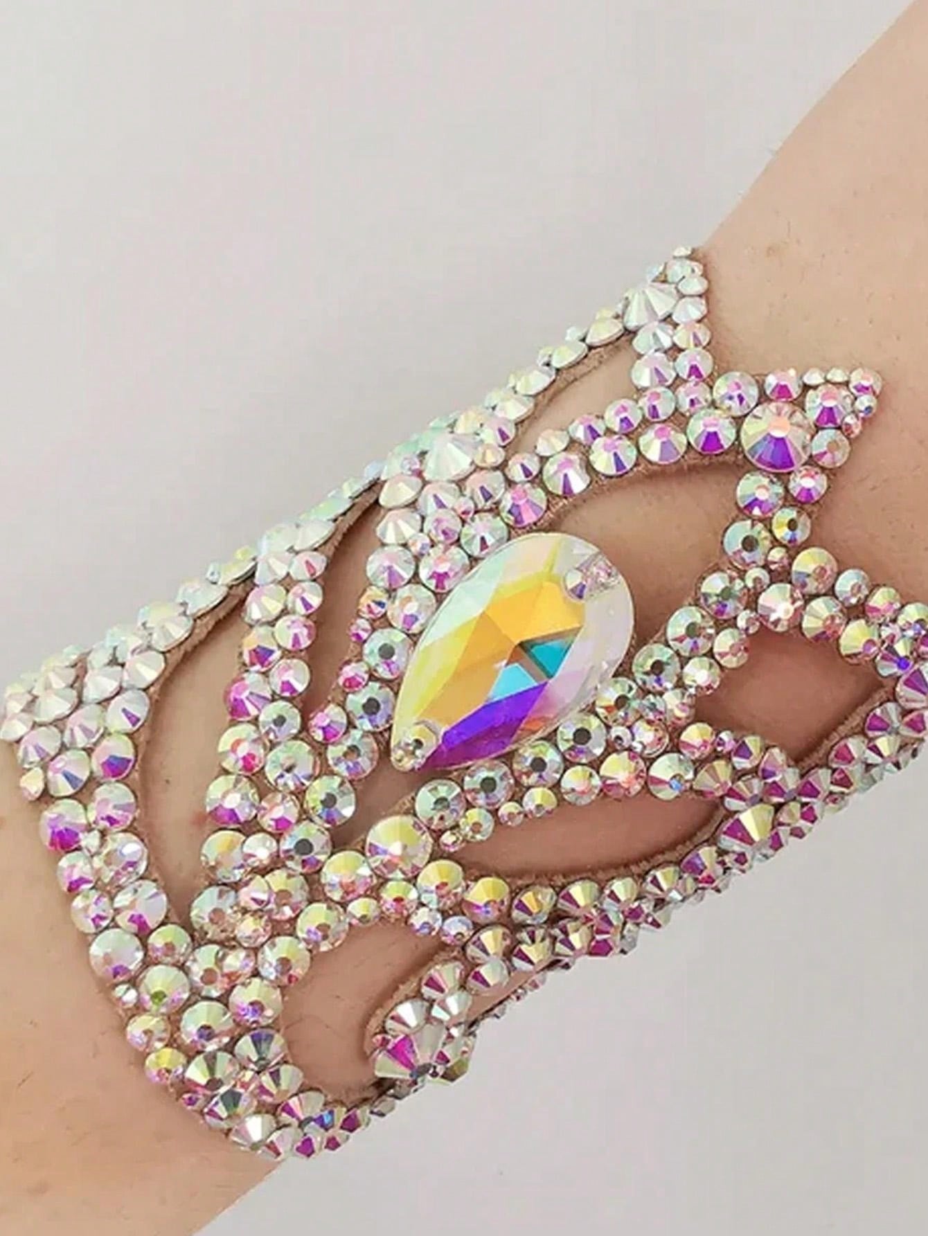 A Strip Of Gold Hollow Dance Belly Bracelet Bangle Women Wrist Decoration 2024 Fashion Water