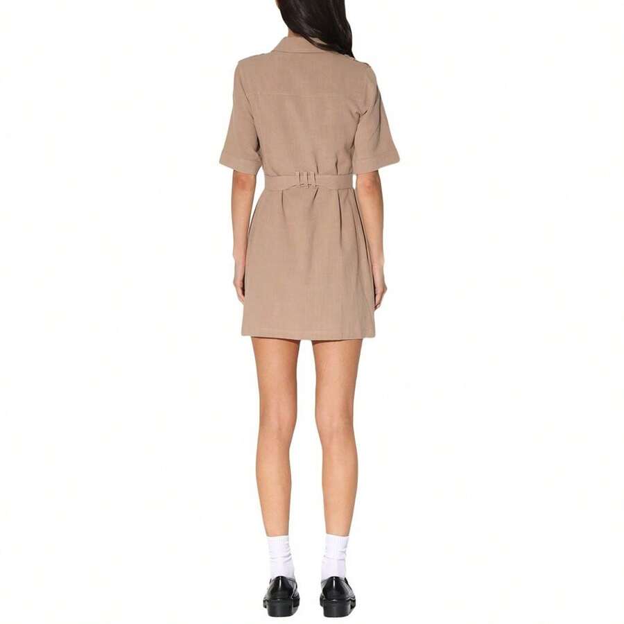 Walter Baker Walter Baker Kate Linen-Blend Mini Dress | SHEIN USA