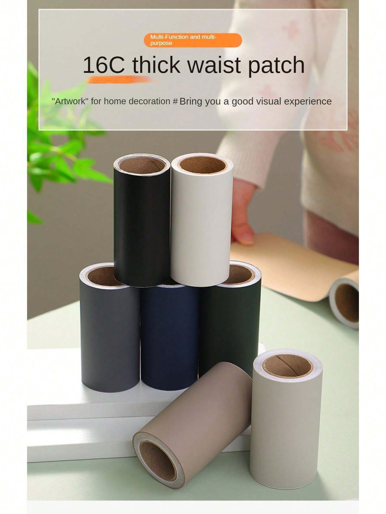 1 Roll Of 5m Self-Adhesive Wallpaper With Enhanced Texture Border ...