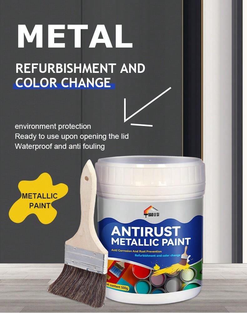 Iron Steel Structure Metal Roof Color Renewal Coating, Water-Based ...