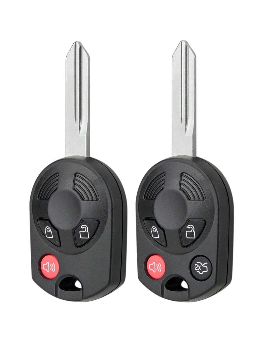 Remote Car Key Fob Shell Case Replacement F038 Blade 3 4 Buttons For ...