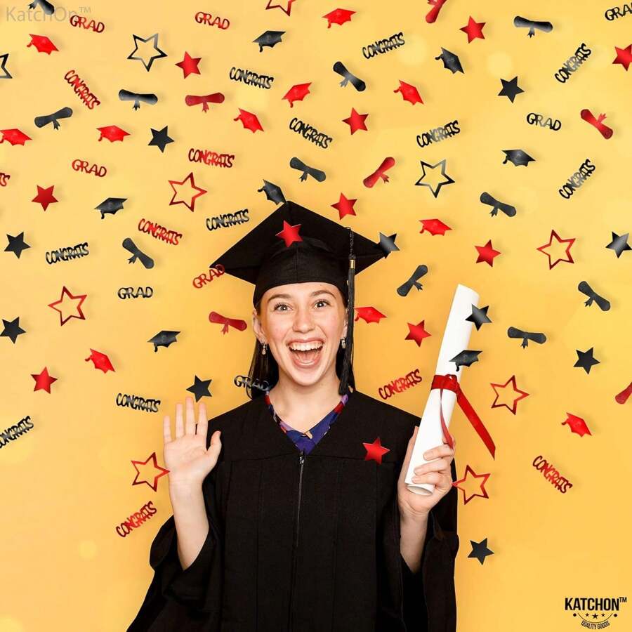 Ponamfo Graduation Confetti 2024 - Pack Of 1300 | Grad Confetti 2024 ...