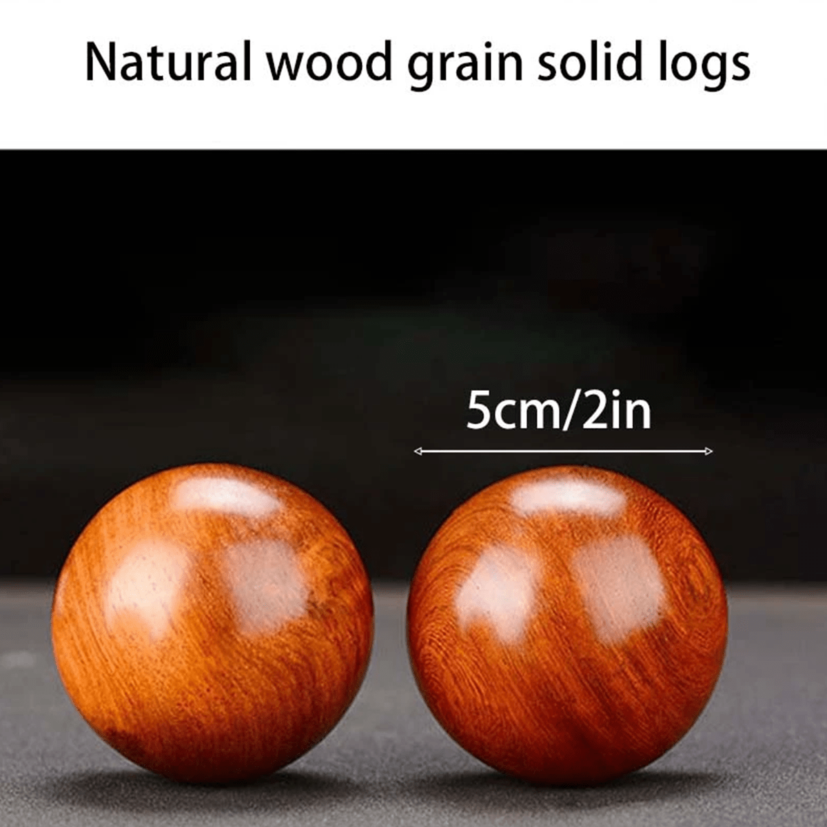 1pc Huali Wood Fitness Ball Training Handball For Elderly, Solid Ball ...