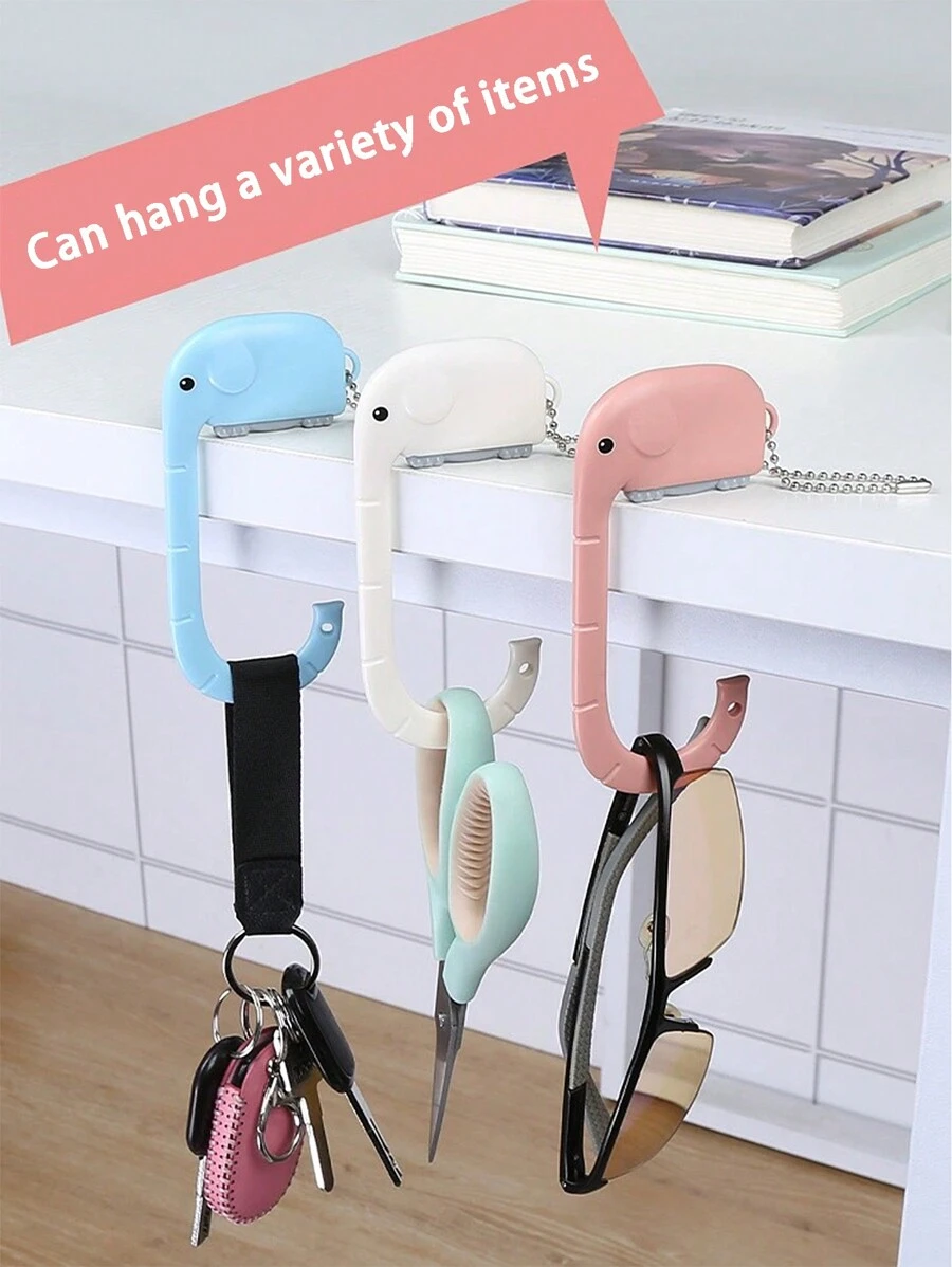 1 Pack Or 2 Pack Portable Bag Hanger For Desk, A Magic Hook For Hanging ...