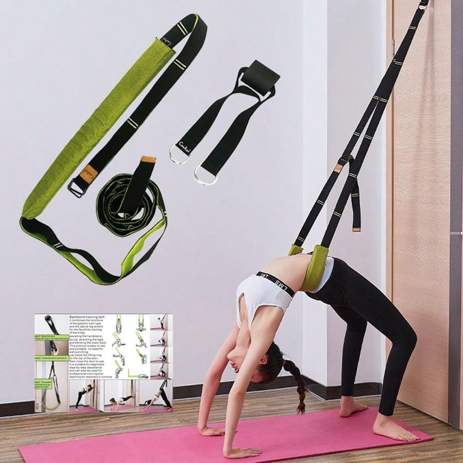 Lower Back Training Aids Leg Stretcher Yoga Strap For Dance, Splits ...