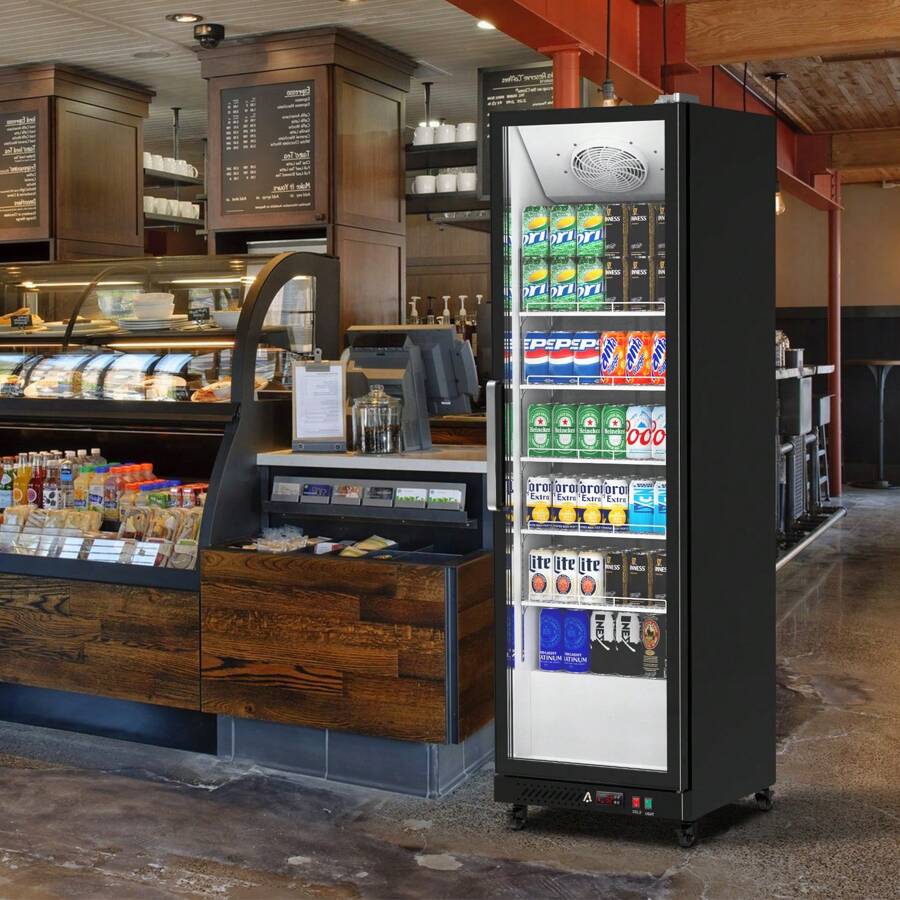 Commercial Refrigerator Display Cabinet Glass Door Display Refrigerator ...