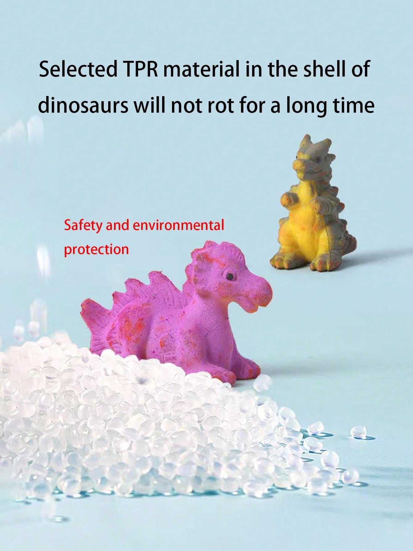 1pc Volcano Eruption Water & Inflation Hatching Dinosaur Egg Blind Box ...