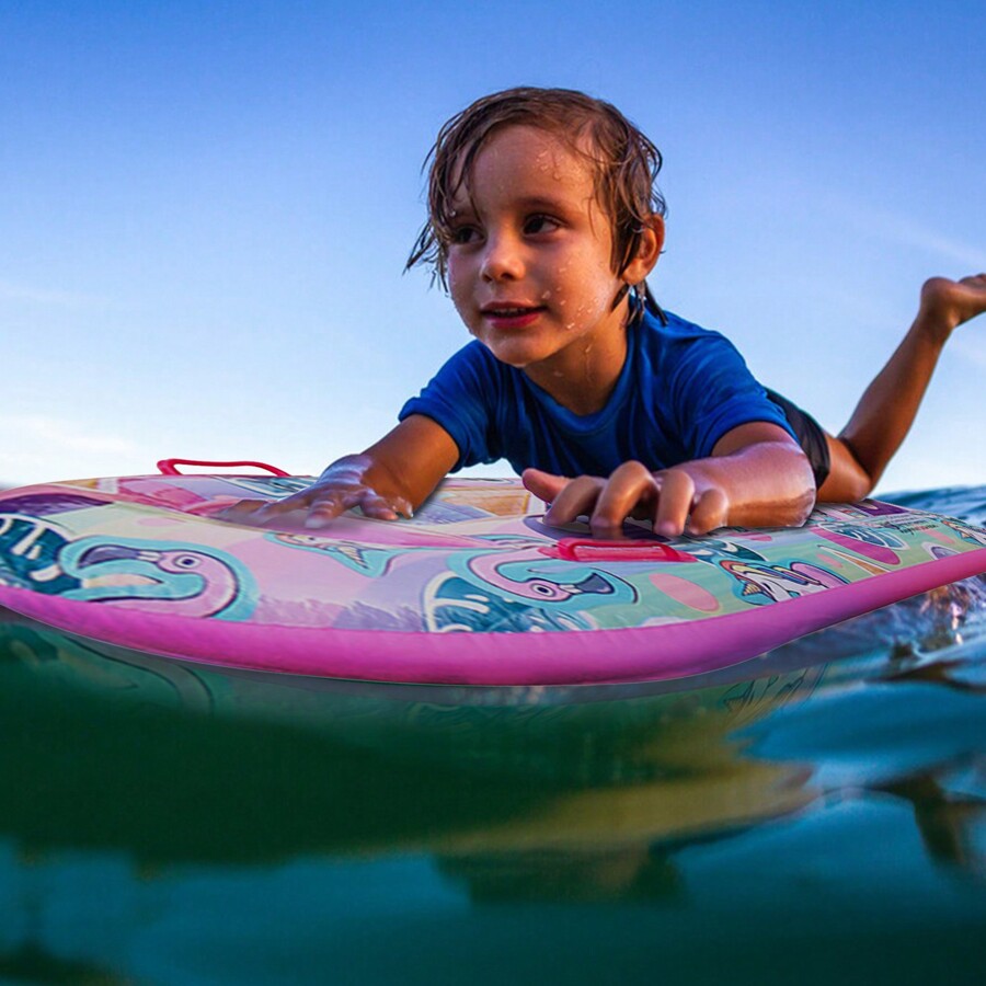 PVC Inflatable Surfboard, Swimming Pool Floating Beach Surfing, Summer ...