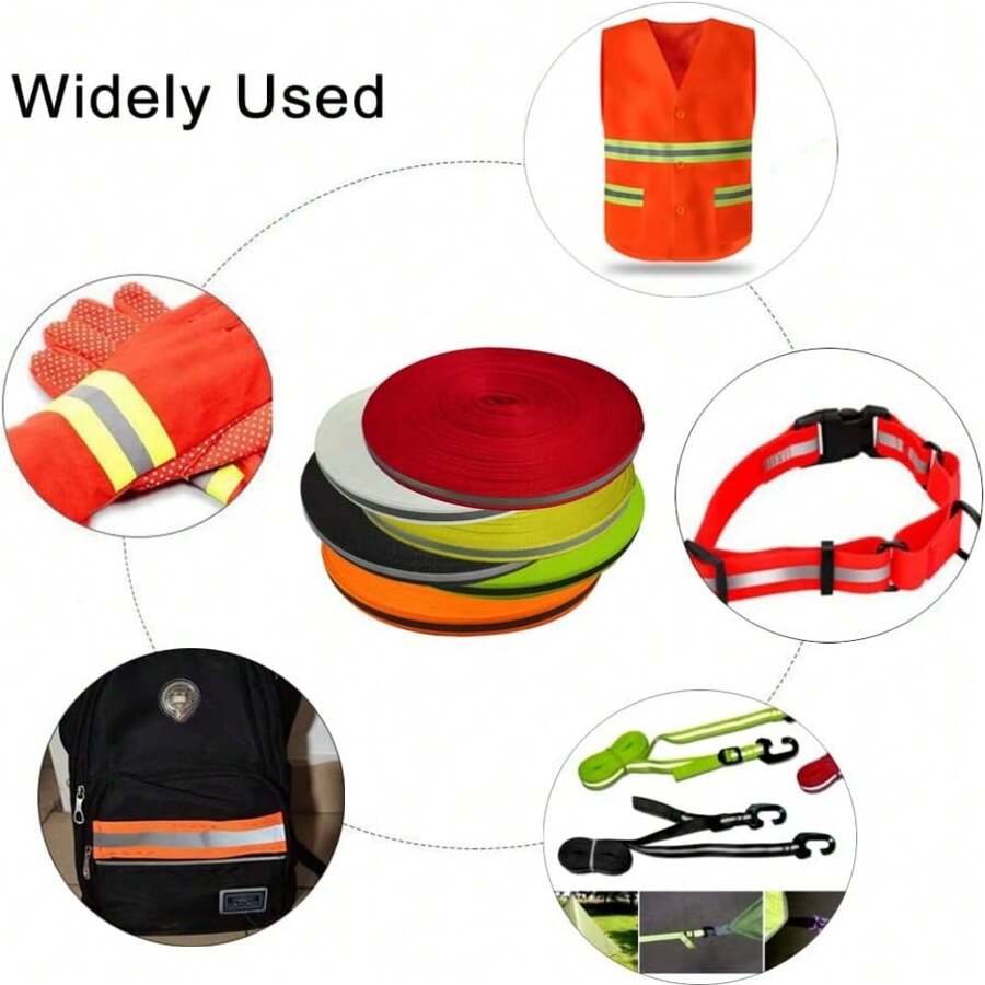 1 stuk Reflecterend Webbing , hoog Reflecterende tape , Kleding ...