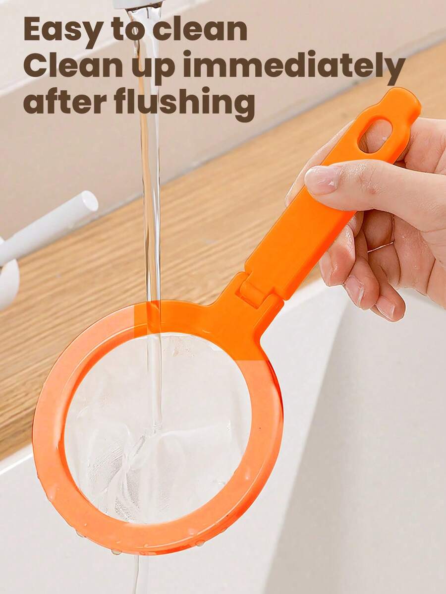 1pc 2-In-1 Soy Milk Filter & Funnel, Portable Handheld Home Milk ...