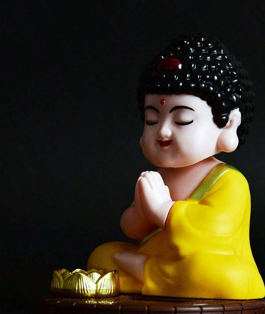 Solar Powered Nodding Buddha And Guanyin Figure Decoration Toy | SHEIN EUR