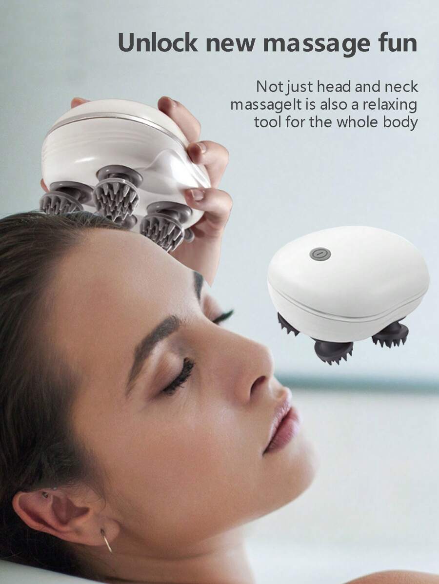 Mini Smart Head Massager, Electric Scalp Massaging Device For Home Use ...