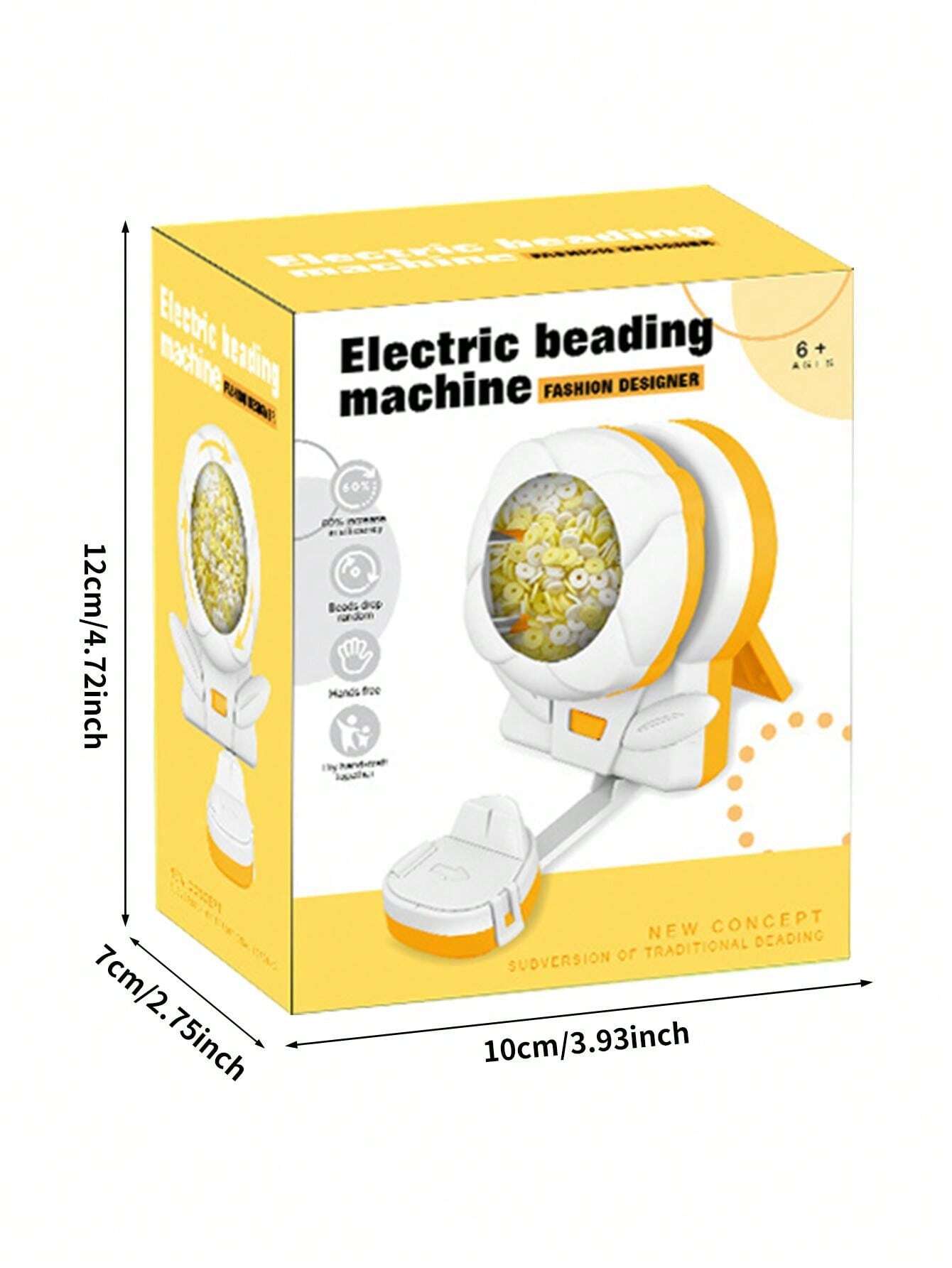 Electric Clay Bead Spinner With Base, Automatic Clay Bead Spinner With ...