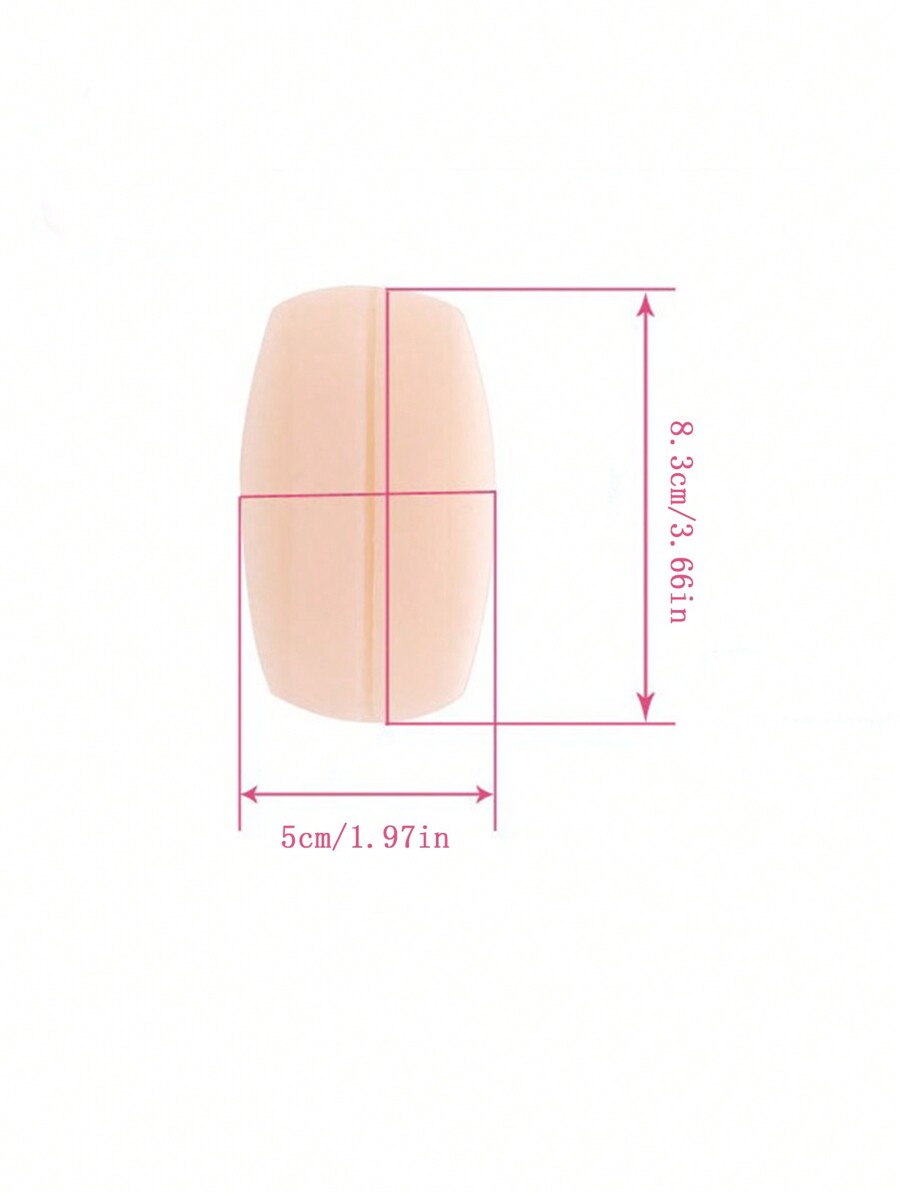 Transparent Shoulder Pads Anti-Slip Silicone Shoulders Pad For Women's ...