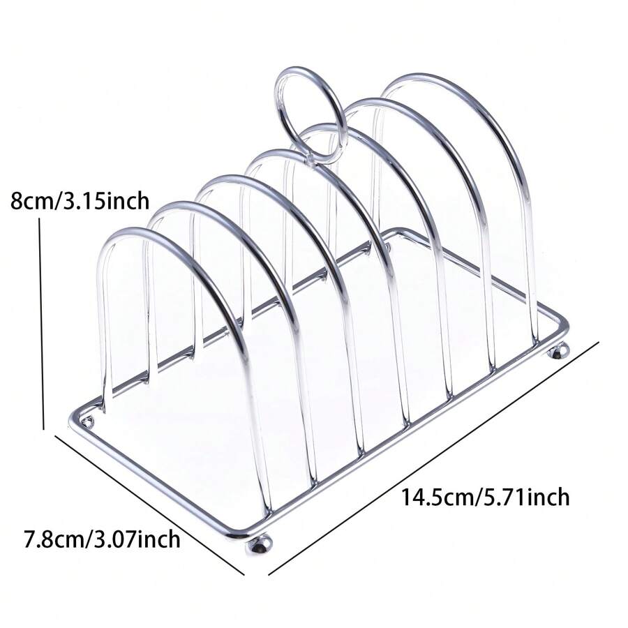 Toast Bread Holder, Slice Stainless Steel Bread Rack,Toast Rack English ...
