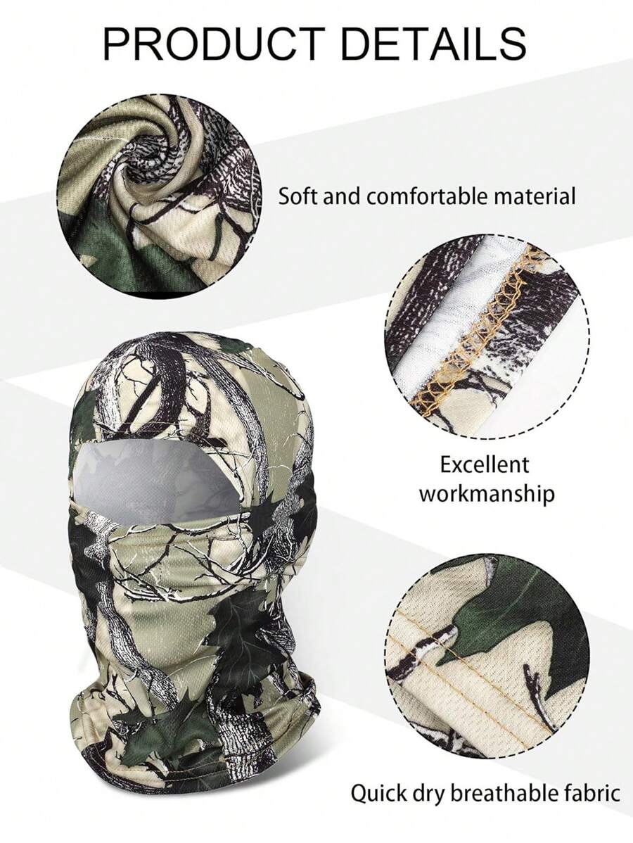 Masque de ski intégral ALL blanc pour homme et femme, masque facial ...