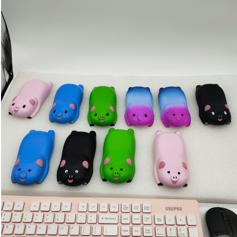 Slow Rebound Ergonomic Heart Shape Pig Memory Foam Wrist Rest Mousepad ...