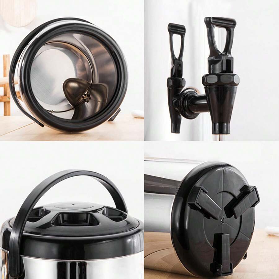 Insulated Drink Dispenser | 8L Stainless Steel Thermal Pot With Spigot ...