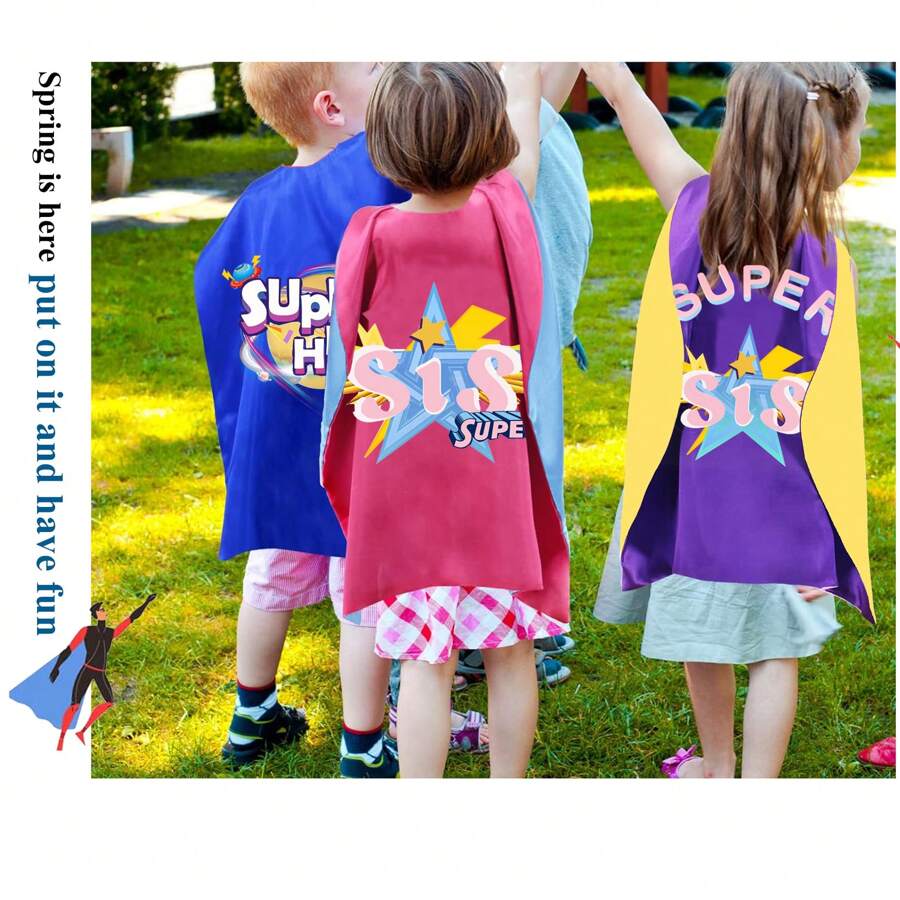 1 Pc Super Hero Capes Party Superhero Costumes, Superhero Capes With ...