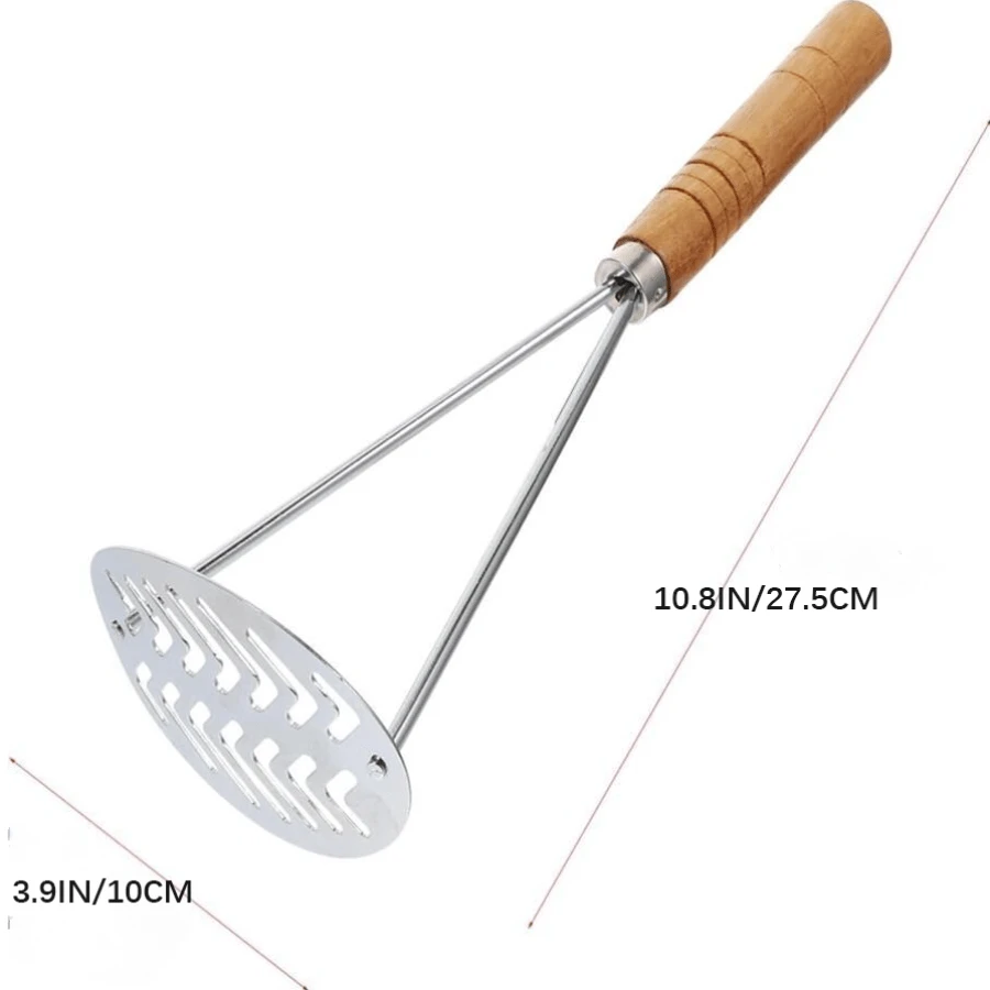 Stainless Steel Potato Masher, Professional Integrated Masher Kitchen ...