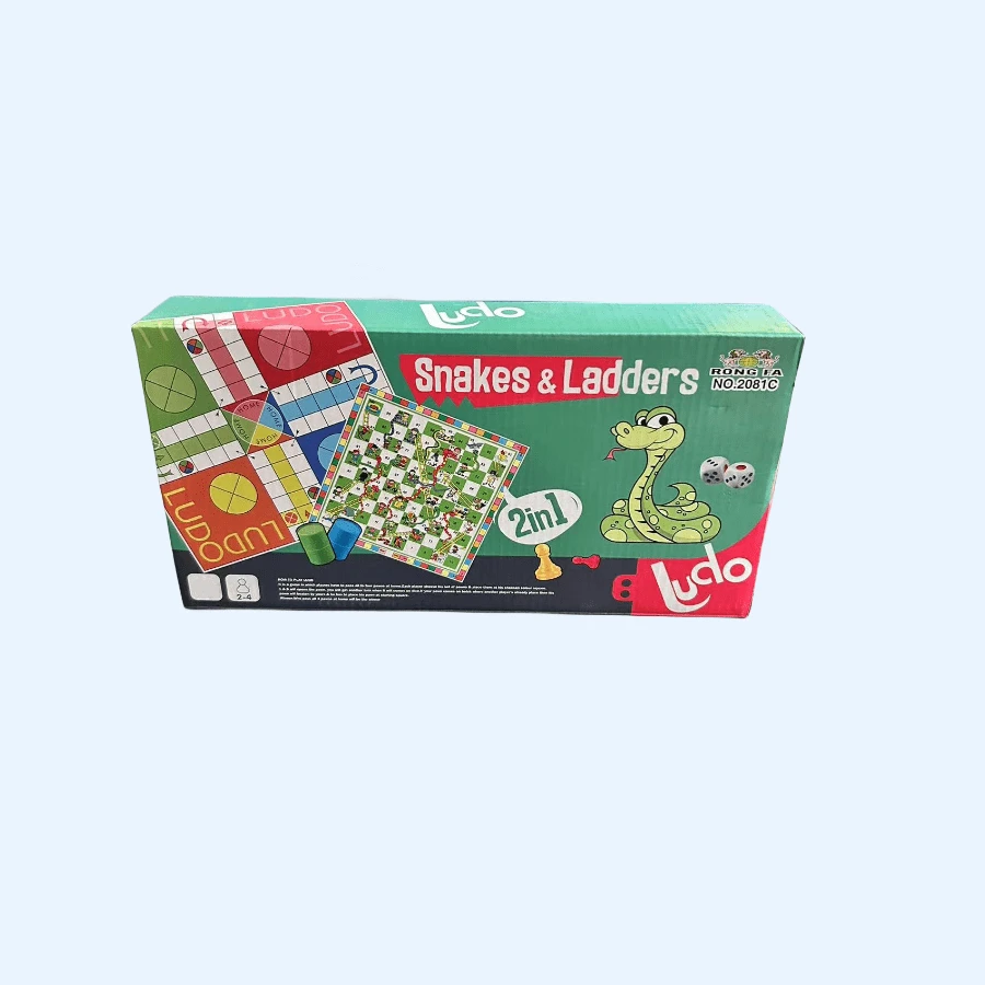 The Ladder And The Snake.2-In-1 Chess, Serpentine Chess Board Game For ...
