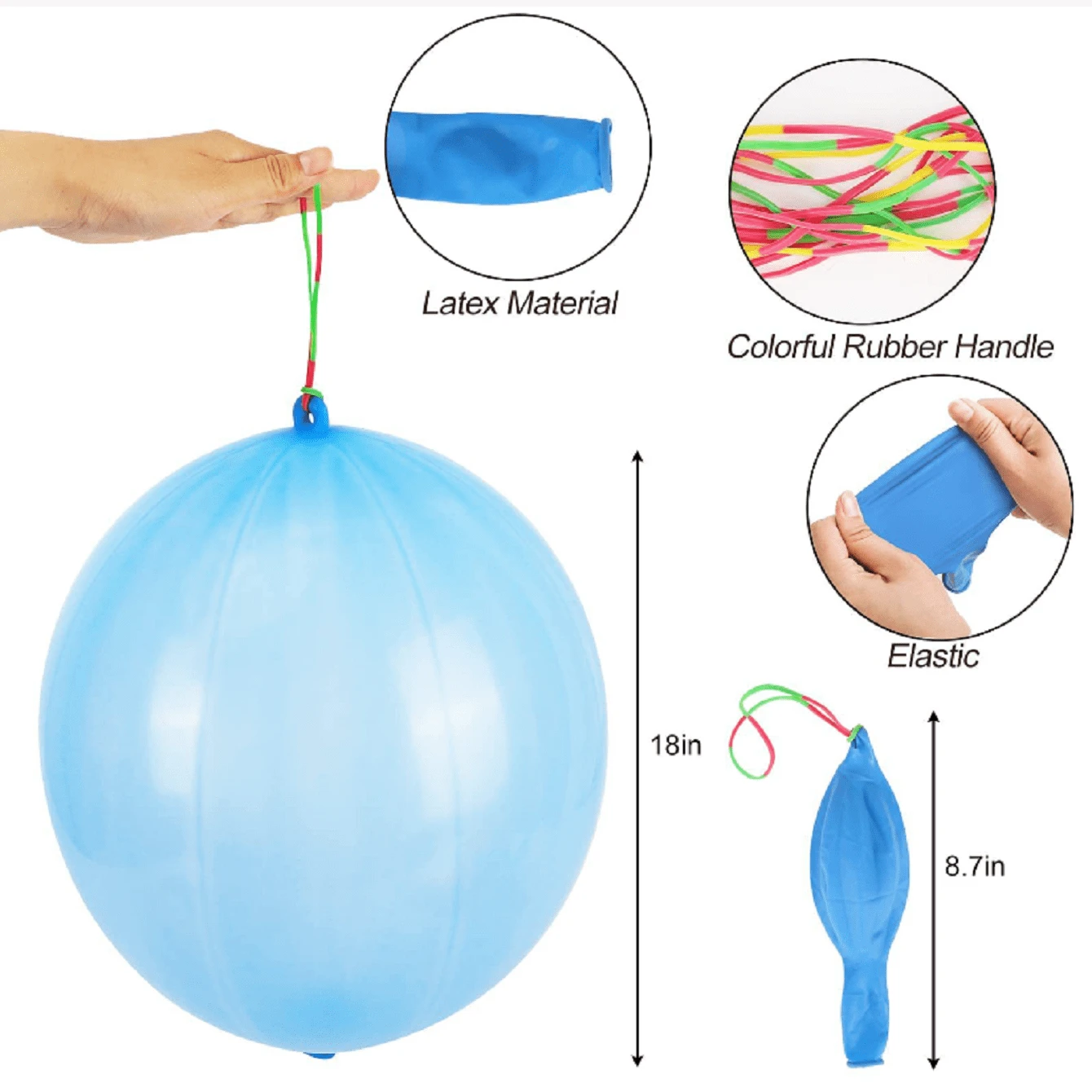 Toy Clapping Balloon, Advertising Elastic Clapping Ball, Hand Clapping ...