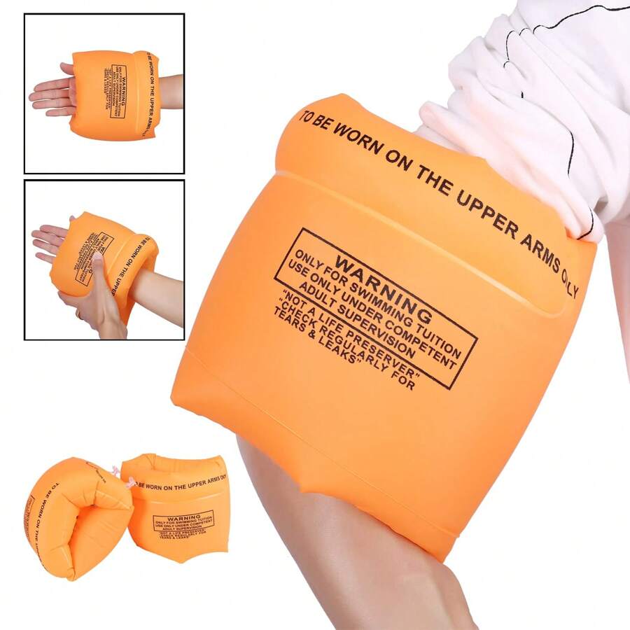 1 Pairs Arm Floaties For All Age - Pool Floats Arm Bands Inflatable ...