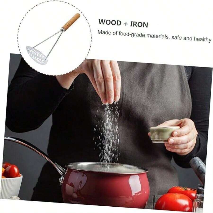 Stainless Steel Potato Masher, Professional Integrated Masher Kitchen ...