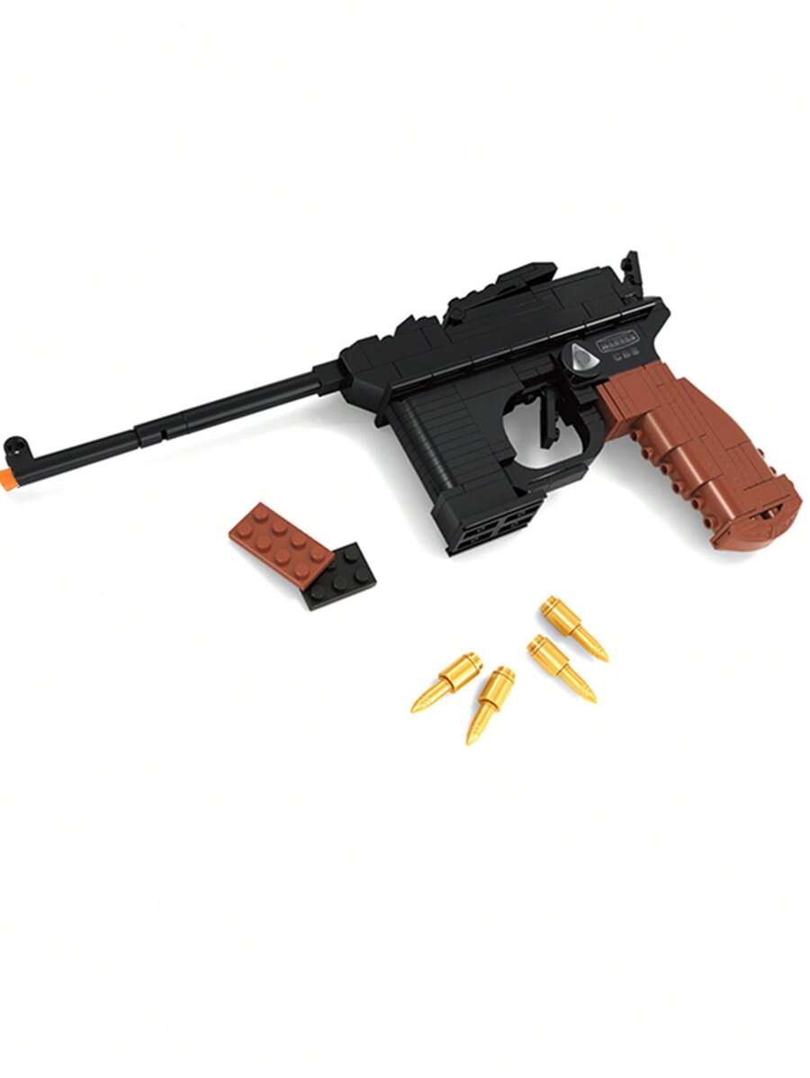 Bag Package Super Gun Series Mauser&Marker 110+Pcs Revolver Building ...