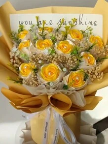 2cm/4cm Colorful Satin Ribbon For DIY Roses, Cake Decorations, Gift ...