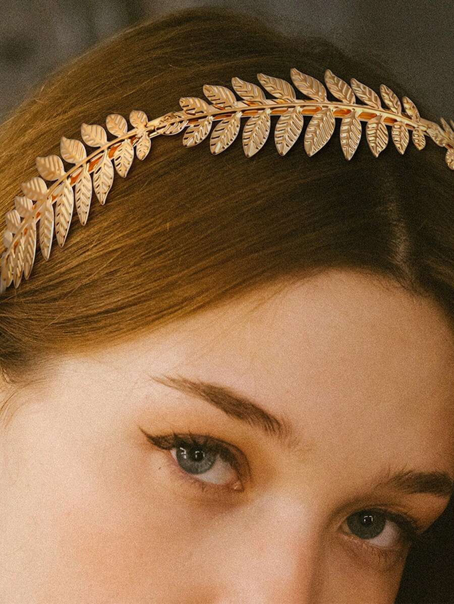 Diadema Nupcial De Laurel Griega Romana, Corona De Pelo, Banda Para El Pelo De Rama De Hojas De ...