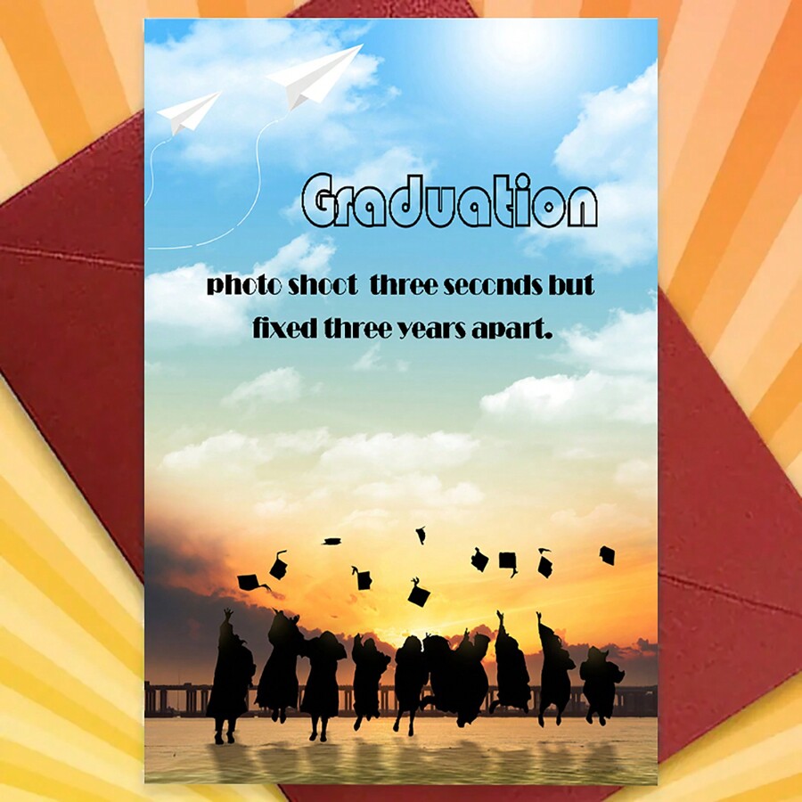 1PC Funny Graduation Card - Graduation Cards 2024 - College Graduation ...