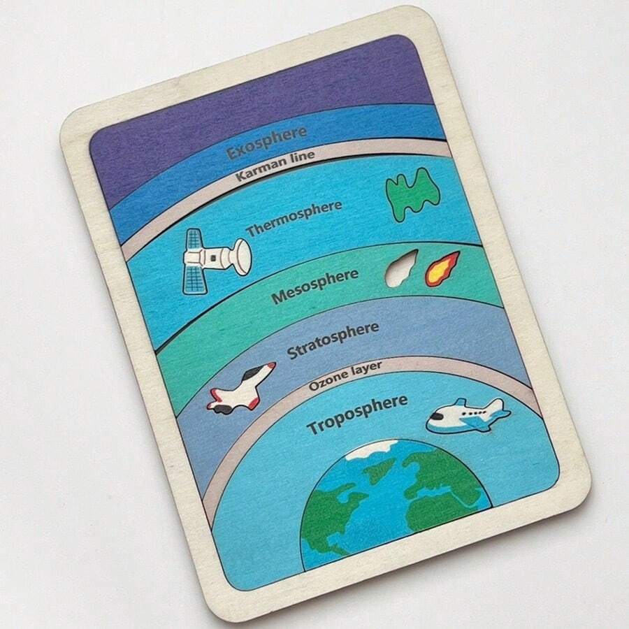 Explore Earth's Atmospheric Activities With This Fun Wooden Puzzle For ...