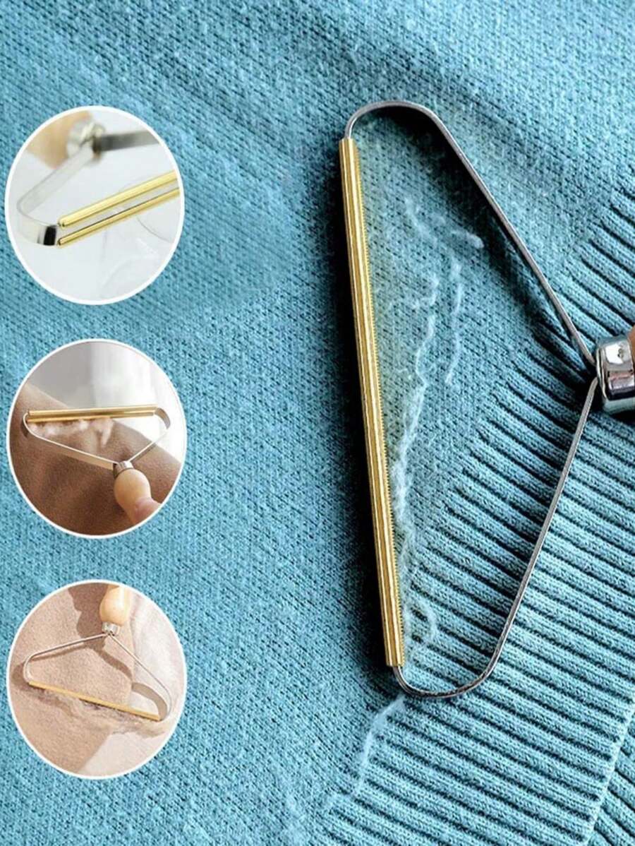 17.5cm 1 Set Portable Clothing Fluff Ball Remover Unpowered Fluff ...