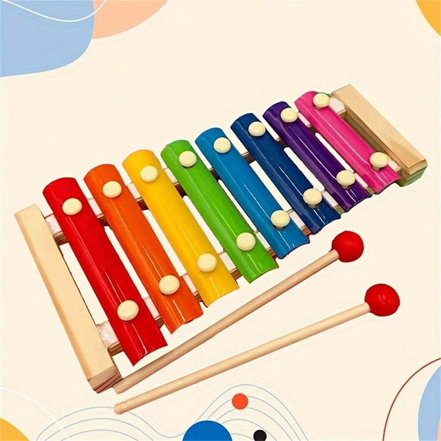 8-Tone Wooden Xylophone For Babies And Children. An Ideal Choice Of ...
