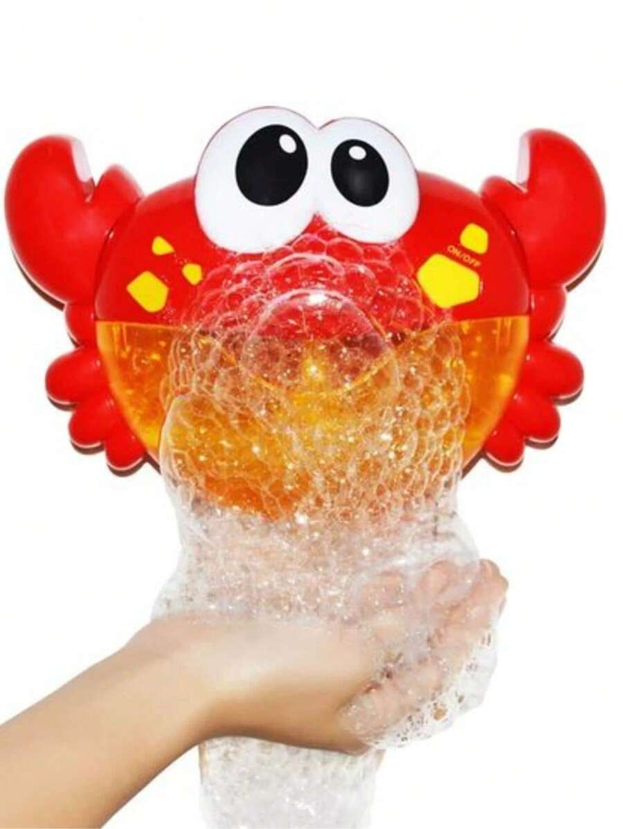 1set Blue Crab Bubble Shower Bubble Maker Bath Toys Bubbling Making ...