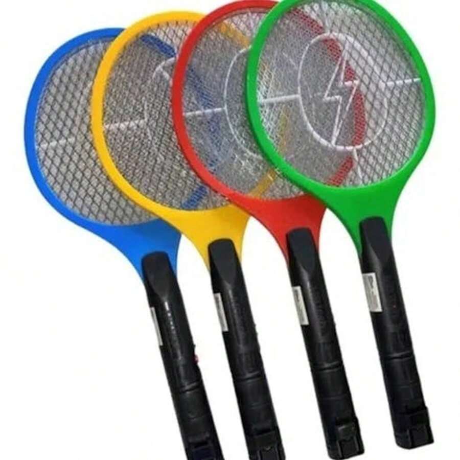 Electric Racket To Kill Mosquitoes Dengue Fever Rechargeable 3 Layers ...
