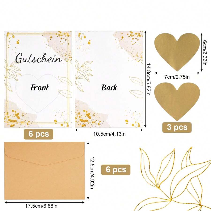 15 Pcs DIY Scratch-Off Cards Set,Self-Labeled Scratch-Off Cards With ...