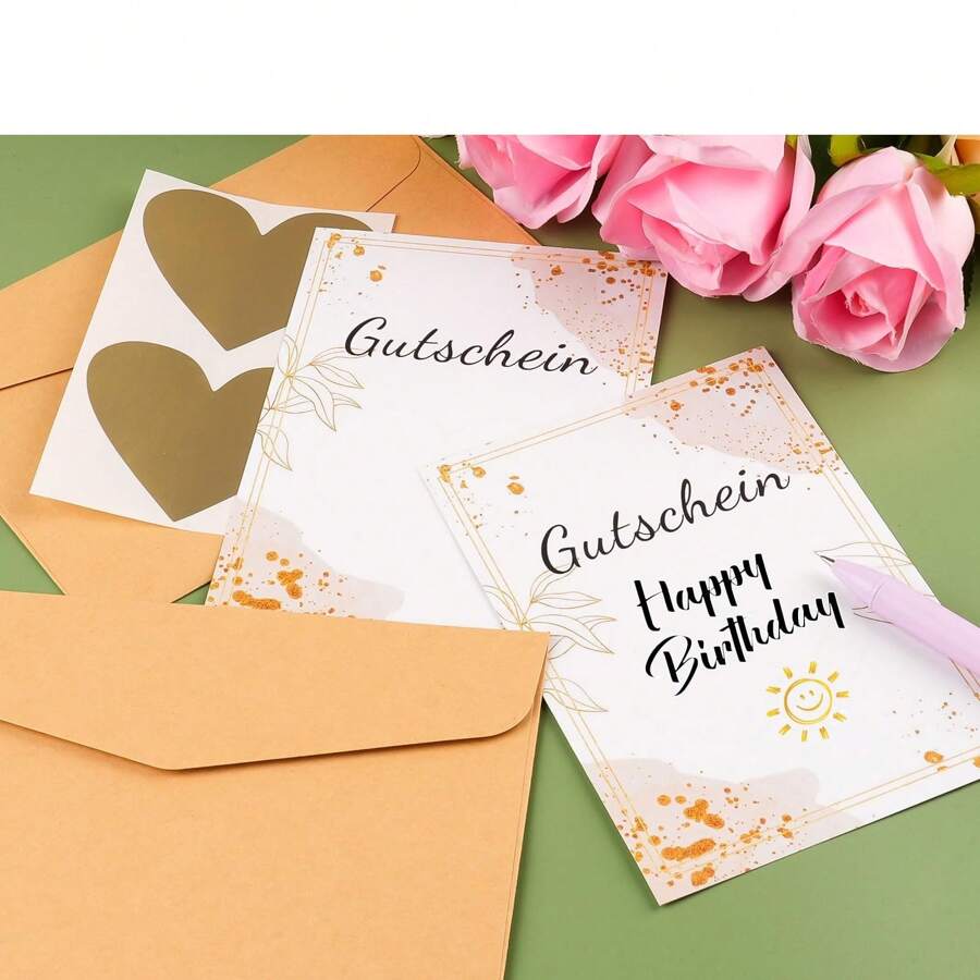 15 Pcs DIY Scratch-Off Cards Set,Self-Labeled Scratch-Off Cards With ...