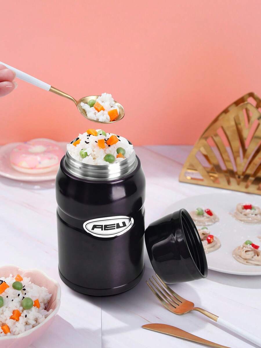 1 Pc 800ml 316 Stainless Steel Large Capacity Thermal Insulated Lunch ...