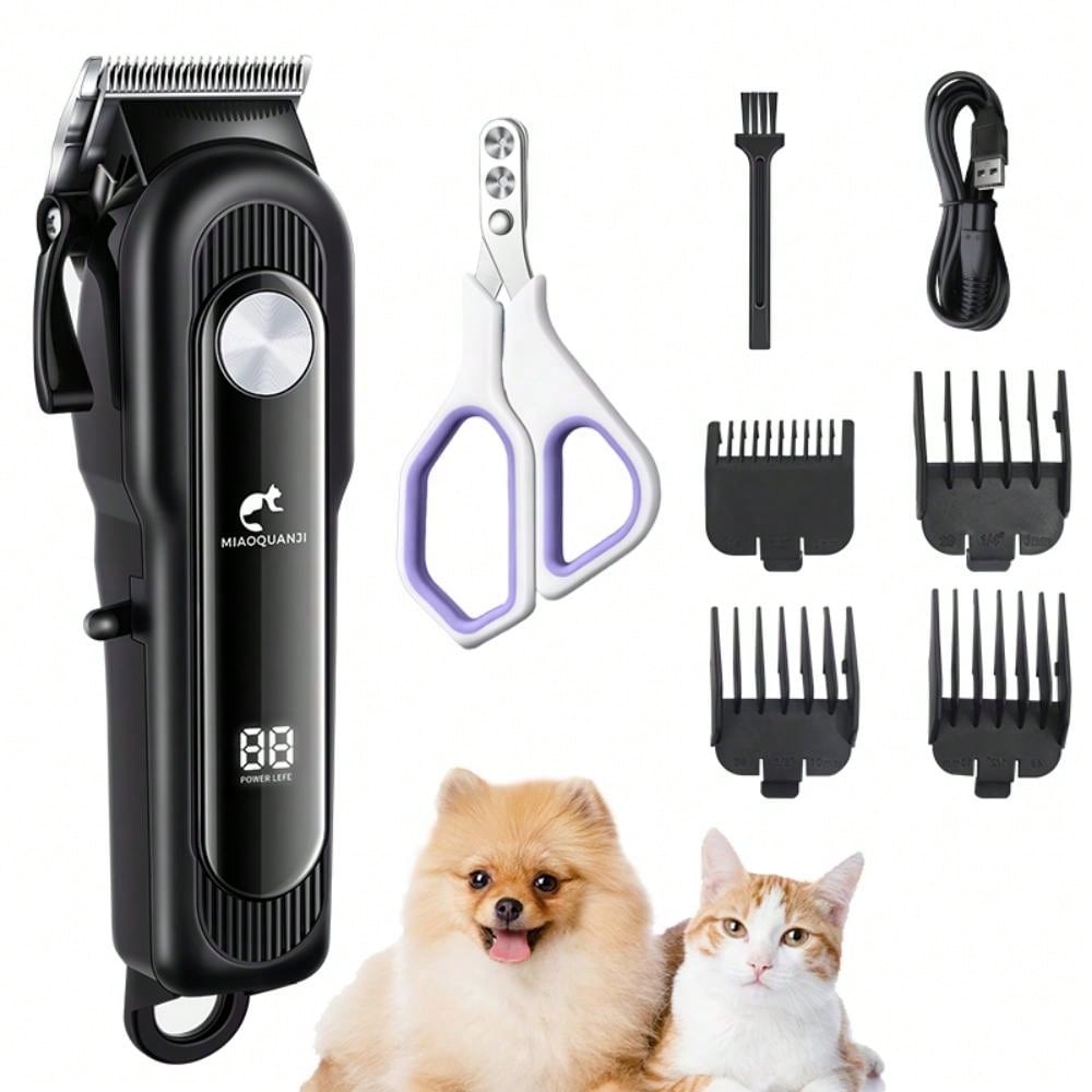 Pet Electric Hair Clipper And Shaver For Dogs And Cats, Universal ...