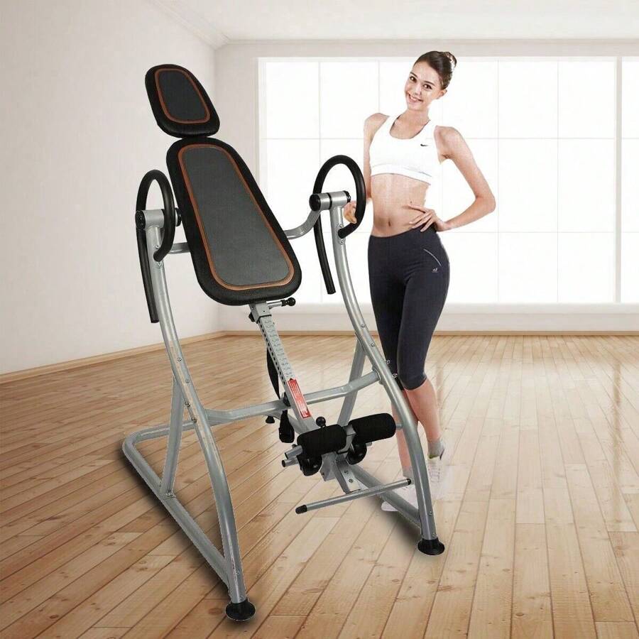 CHENGTUO Heavy Duty Gravity Inversion Table Back Fitness Home Gym ...