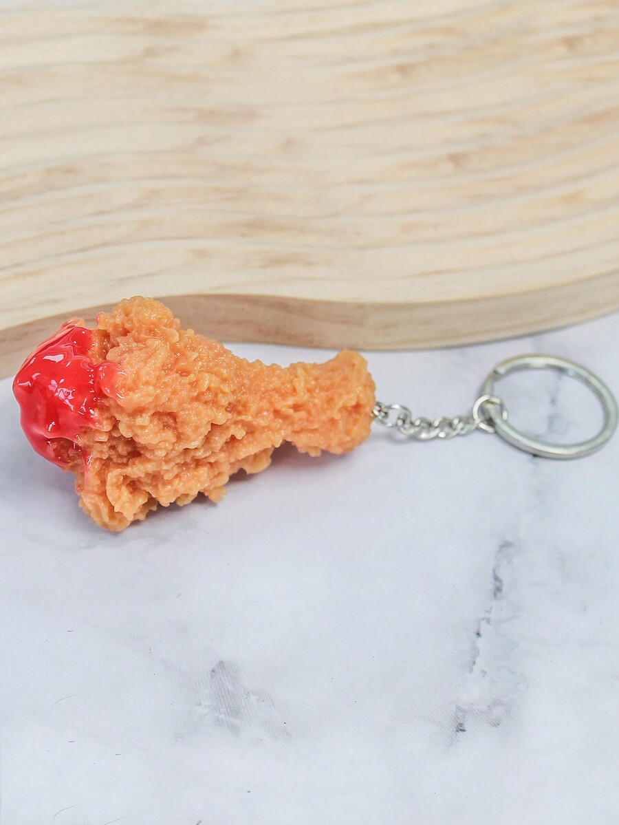 Simulation Food Keychain, Chicken Leg | SHEIN USA
