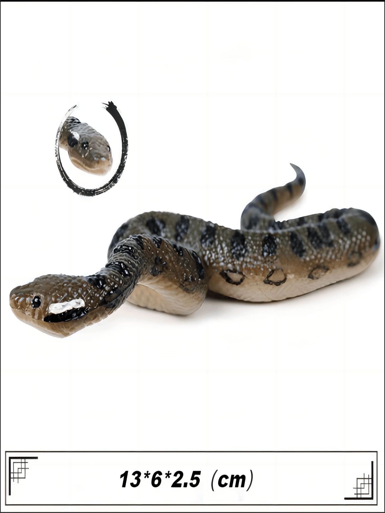 Realistic Miniature Rattlesnake Figure For Display | SHEIN EUR
