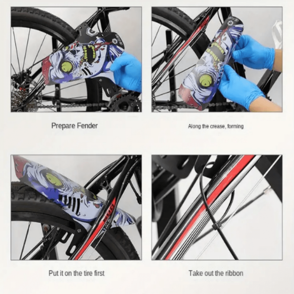 Mudguard For Dh, Downhill, Am Mountain Bike, Road Bike And Fixed Gear ...